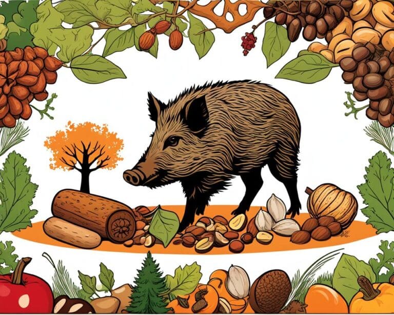 wat eet een wild zwijn | miraflex.be